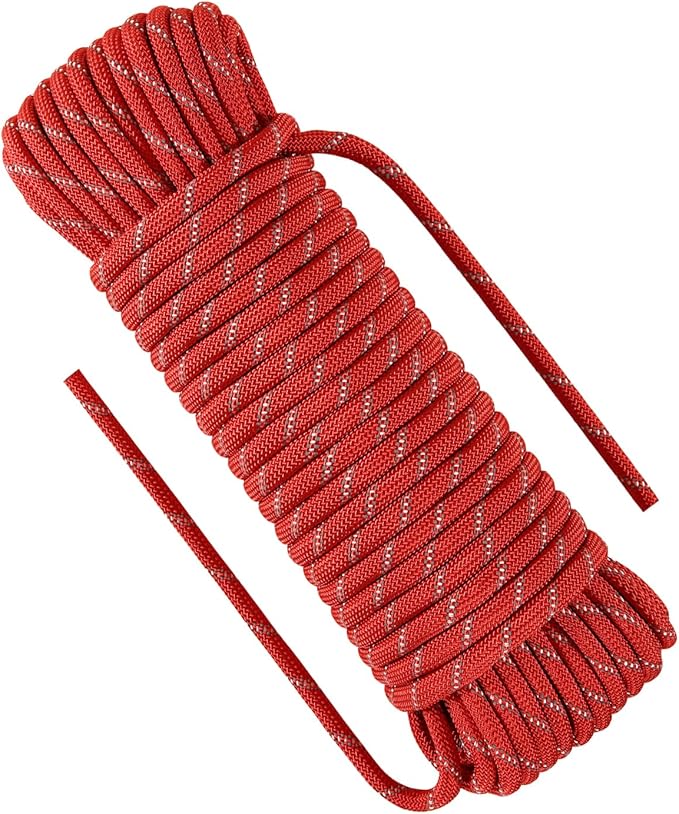 Multi-Purpose Climbing Rope - 8/10/12mm x 5/10/20/30m, Ideal for Rappe ...